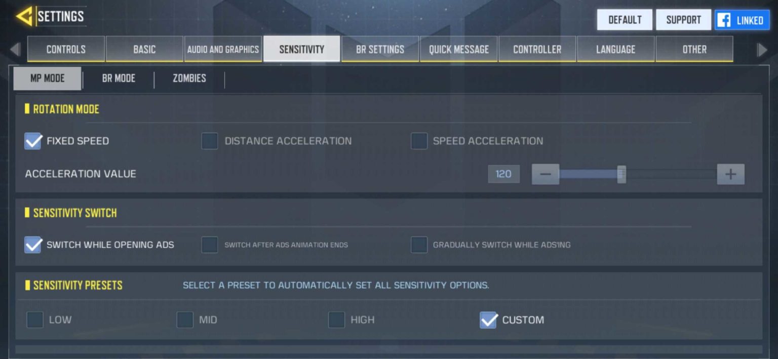 Cod Mobile Best Settings And Sensitivity Guide