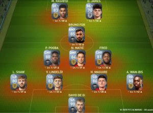 eFootball PES 2020: Juventus and Manchester United Matchday Squad Builders