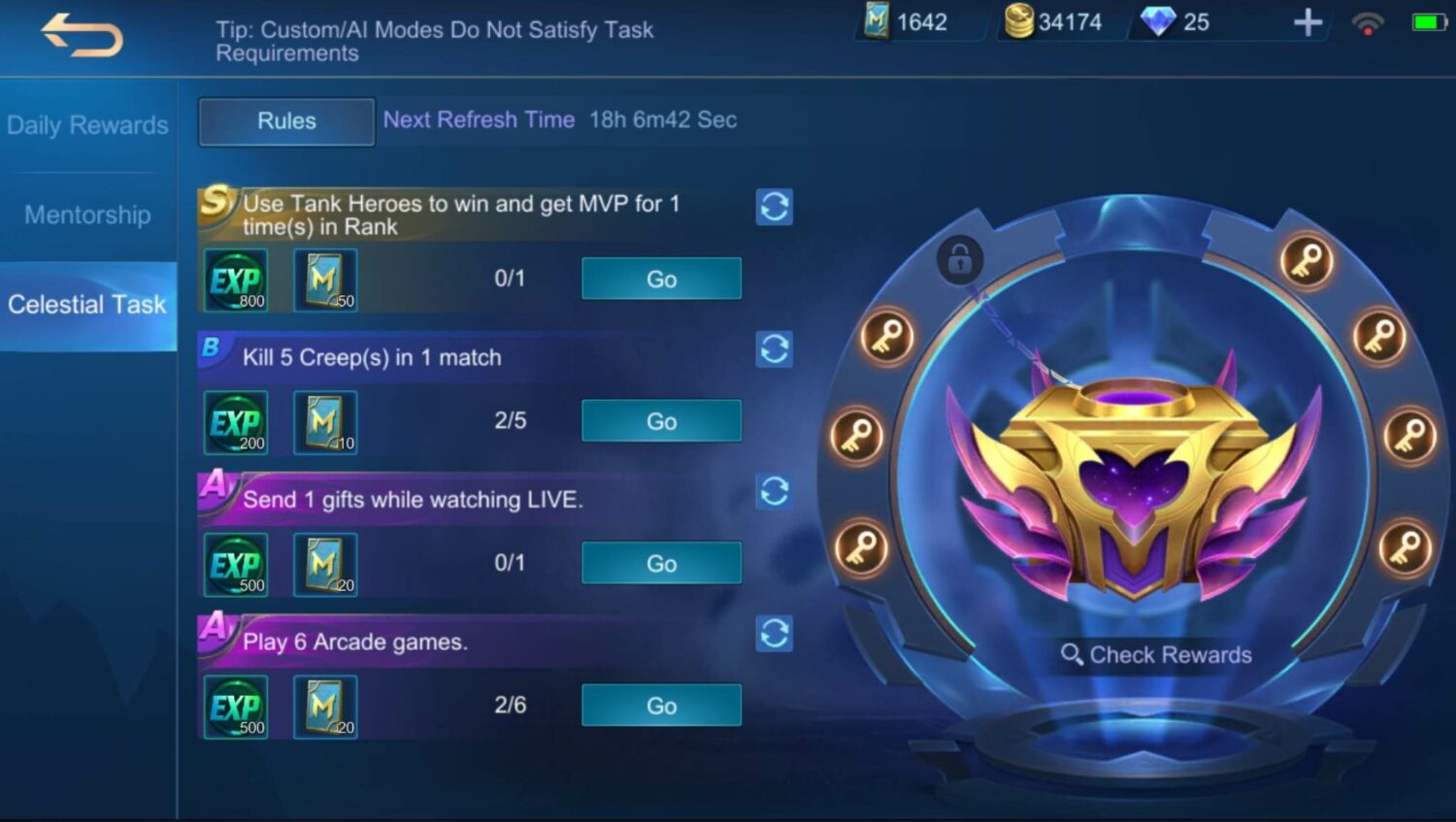 Mobile Legends Celestial Level and how to level up fast