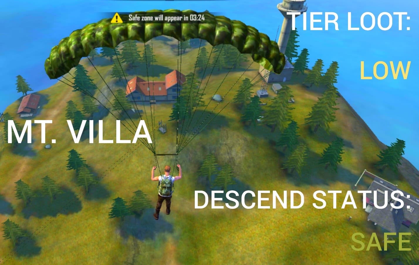 Free Fire Purgatory Map guide: Loot locations and Risk areas