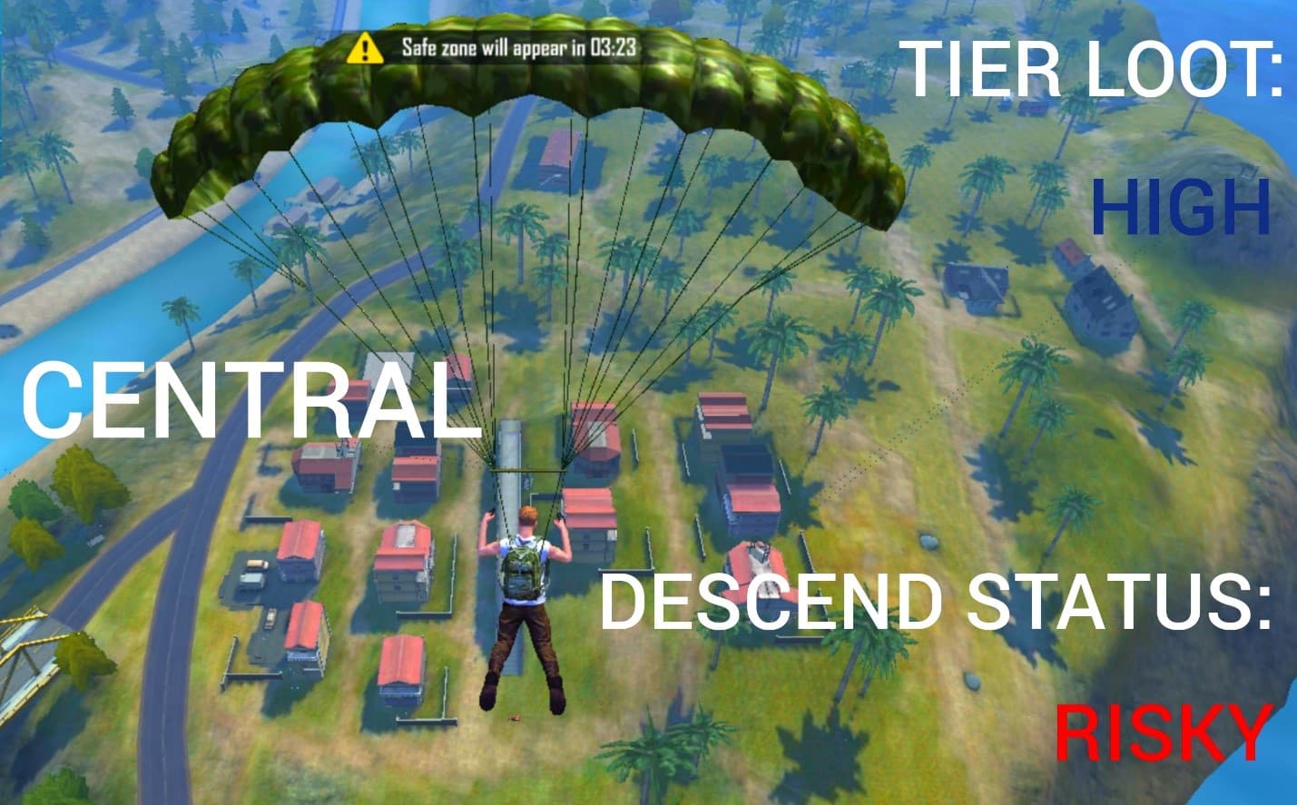 Free Fire Purgatory Map guide: Loot locations and Risk areas