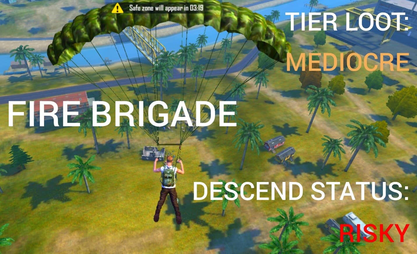 Free Fire Purgatory Map guide: Loot locations and Risk areas