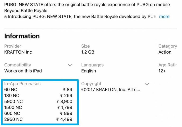 PUBG New State leaks revealed global release date, NC prices, battle ...