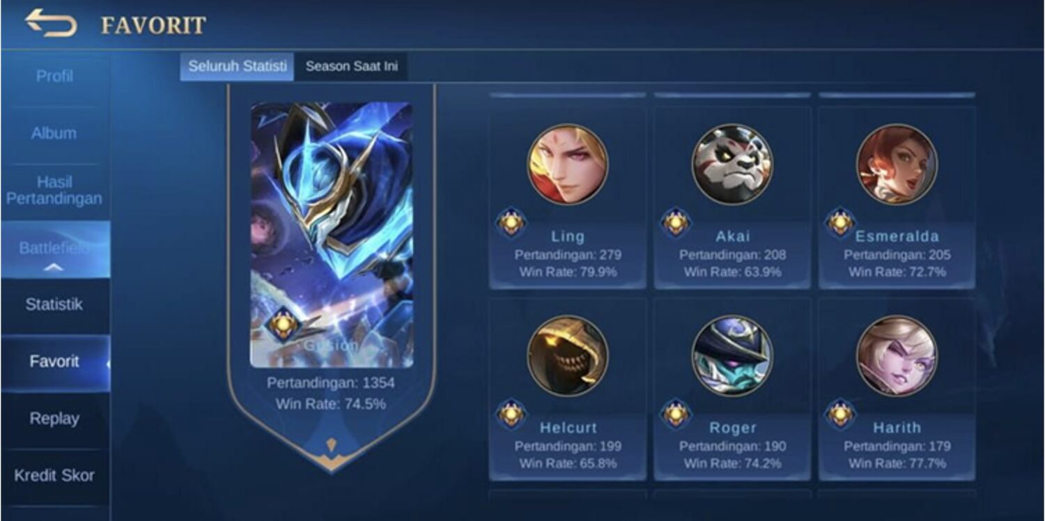 Mobile Legends Guide: How to calculate or check Win Rate in MLBB