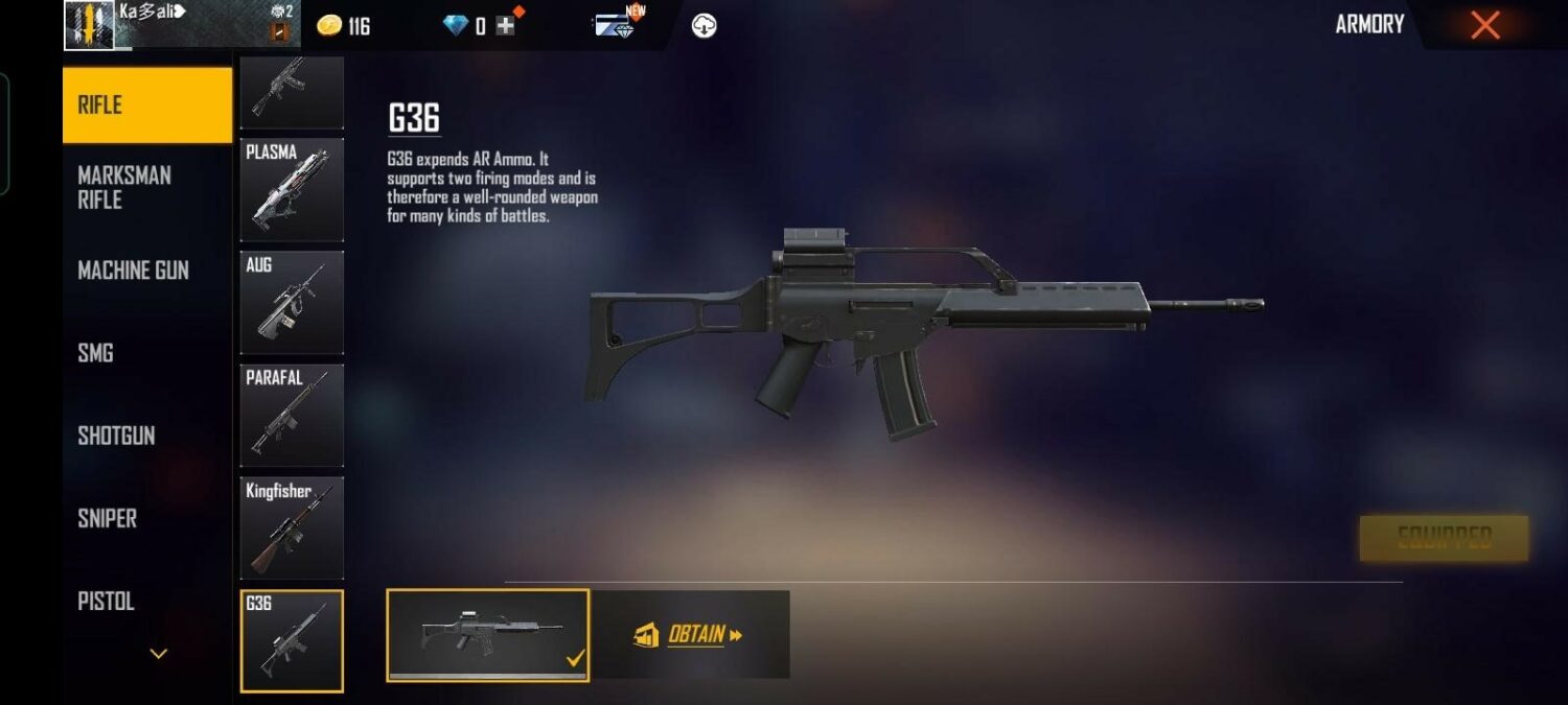 Free Fire 2022 Weapons Tier List: Ranking the best to worst