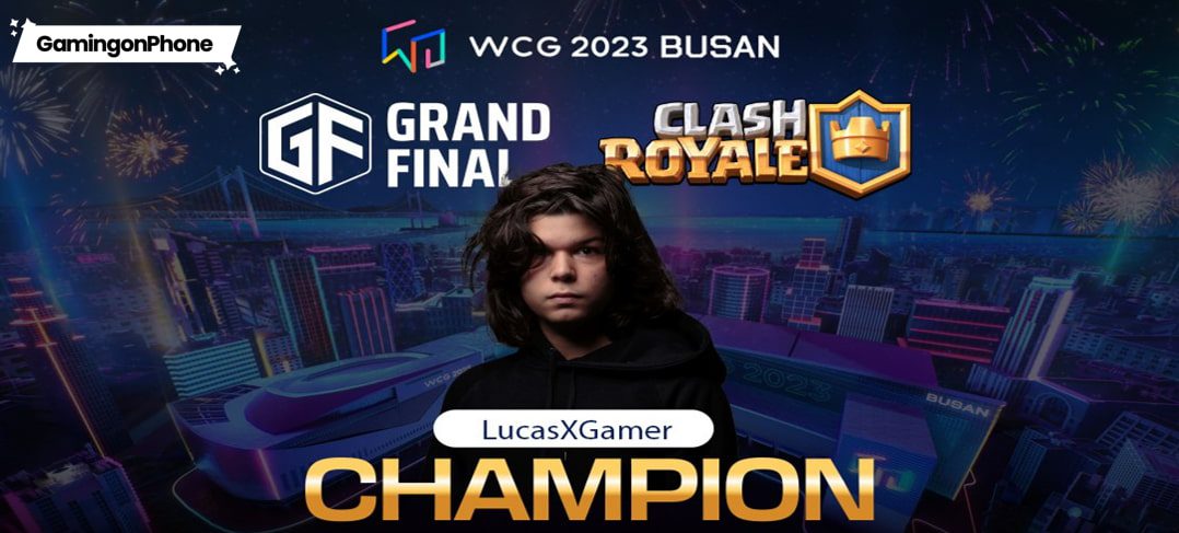 LucasXGamer crowned as the champion of World Cyber Games (WCG) 2023 ...